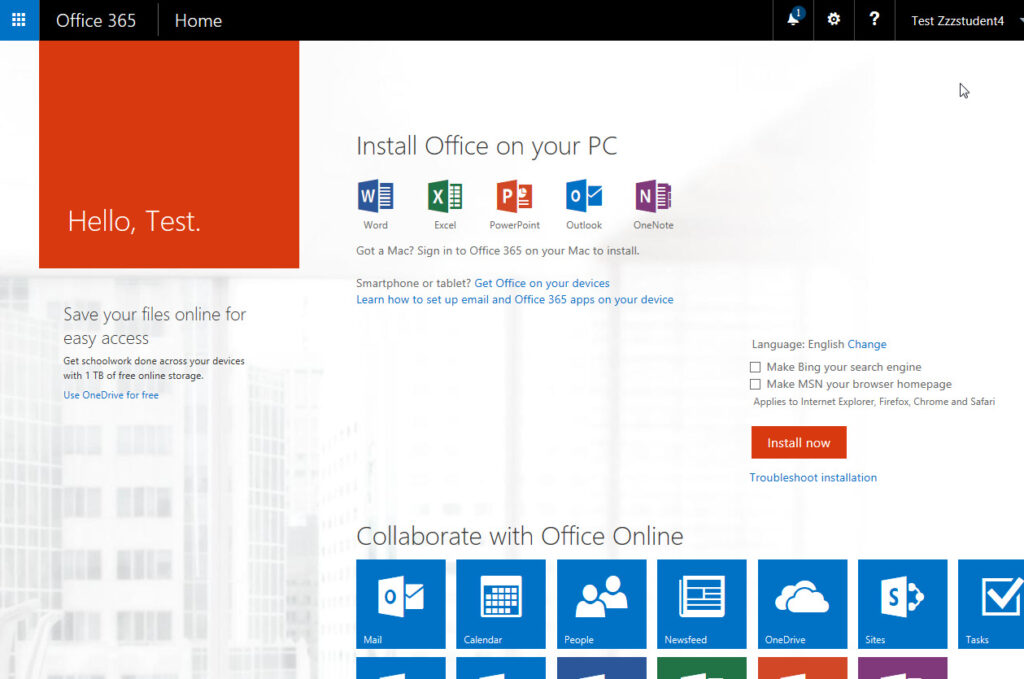 Installing Office 365 Suite - Walsh College | Office of Information ...